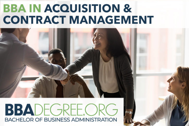 BBA in Acquisition & Contract Management Degree Online